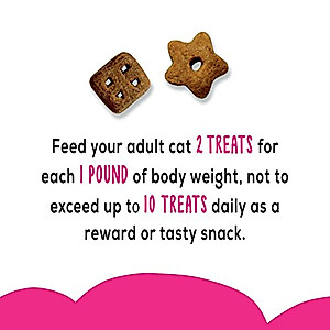 Purina Friskies Made in USA Facilities Cat Treats, Party Mix California Crunch With Chicken - (6) 6 oz. Pouches