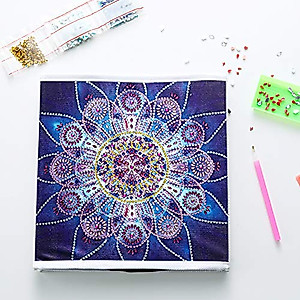 Storage Cubes with Diamond Painting, Organizer Container Folding Storage Box 5D DIY Diamond Painting Kits Art Craft for Desktop Toys Sundries Pantry Closet, Toys, Bedroom Organizer