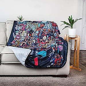Chibi Characters Fleece Throw Blanket | 45 x 60| Destiny Collector’s Edition