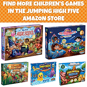 Jumping High Five Noah’s Animal Rescue! Cooperative Noah’s Ark Bible Story Board Game for Kids Ages 4+, No Reading Required and Easy to Learn