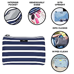 SCOUT Packin' Heat - Large, Water-Resistant, Zip Close Makeup Bag for Women- Toiletry Travel Bag - Cosmetic Bag