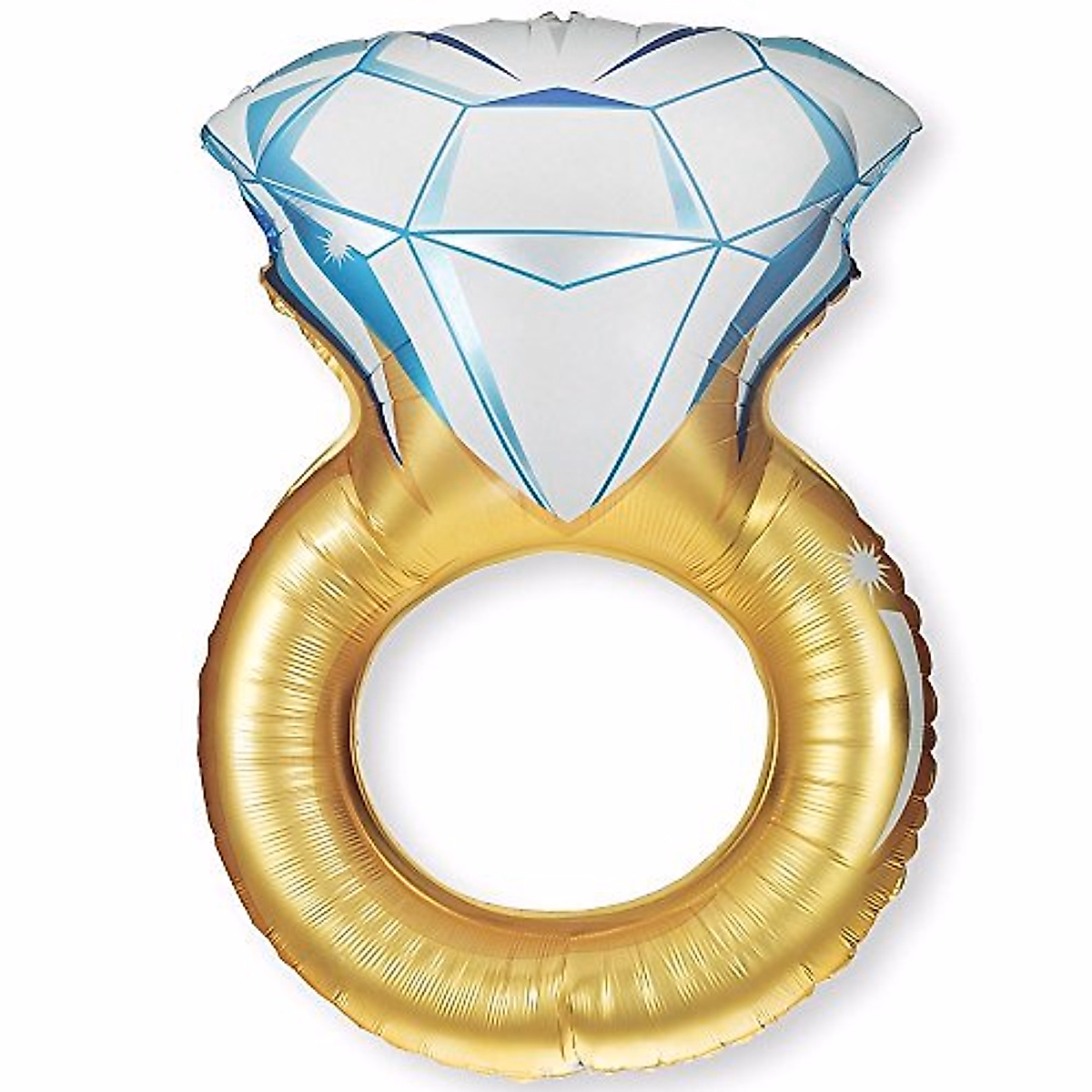 sorry to Diamond Engagement RING Bling 37" Bridal Shower Wedding Mylar Foil Balloon
