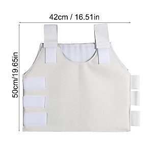 Fracture Fracture Medical Chest Fixation Belt Broken Ribs Support Adhesive Rib Brace Chest Binder Broken Rib Brace Injuries Chest Brace Chest Circumference Breathable Plush Man
