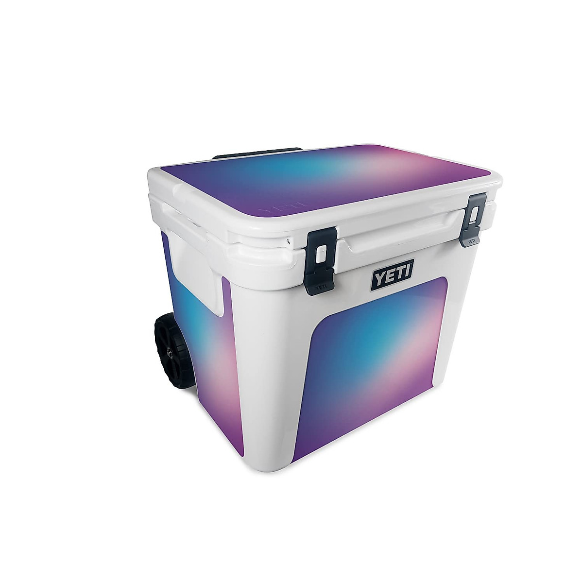 MightySkins Skin Compatible with Yeti Roadie 60 Wheeled Cooler - Royal Haze | Protective, Durable, and Unique Vinyl Decal wrap Cover | Easy to Apply, Remove, and Change Styles | Made in The USA