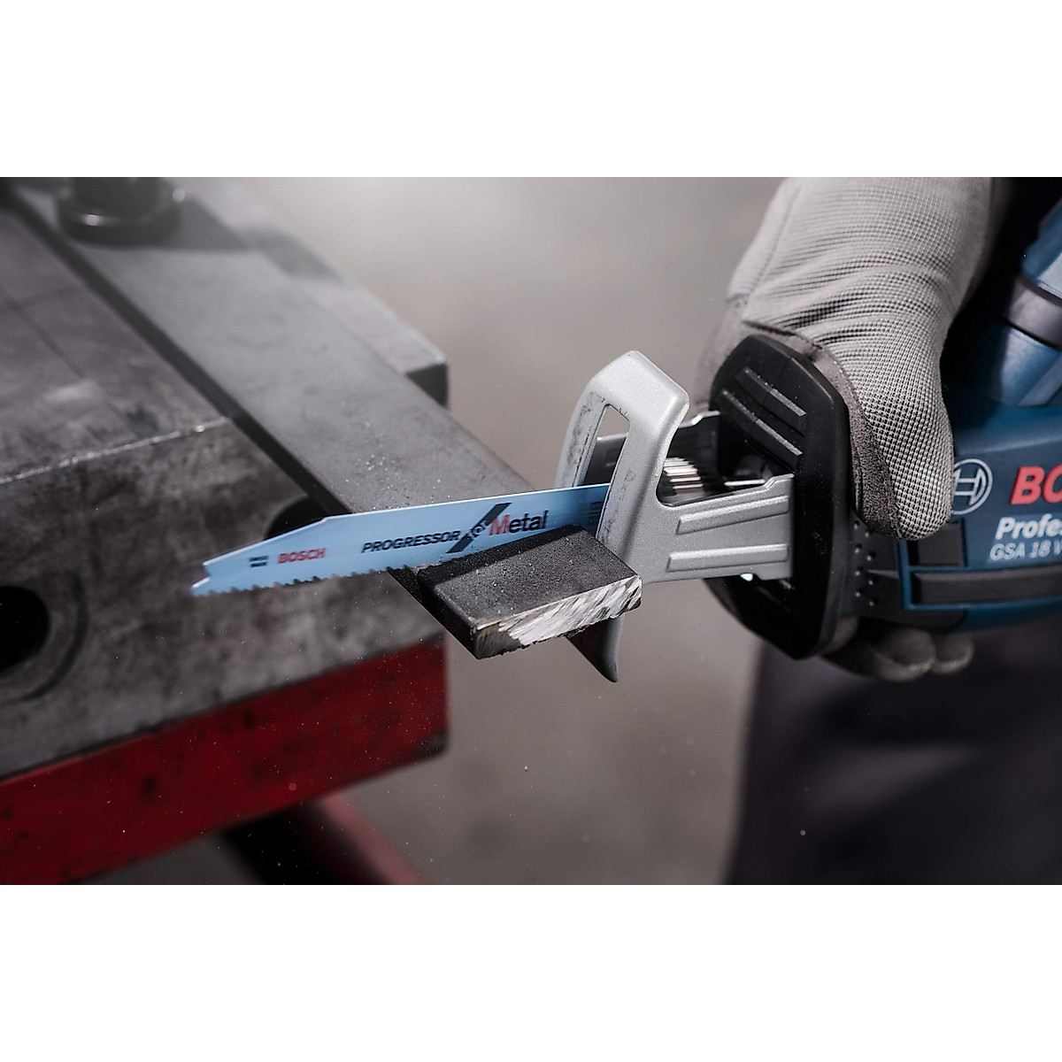 Bosch Professional 260925C109 2 TLG. Säbelsägeblatt (für Metall, Zubehör Säbelsäge) 2-Piece Set. Reciprocating Blade, Accessory Sabre Saw