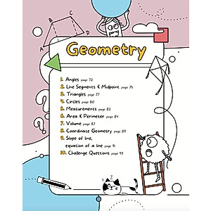 Math Practice Workbook Grades 6-8: 1000+ Questions You Need to Kill in Middle School by Brain Hunter Prep (Arithmetic, Algebra, Geometry, Measurement, ... more in Kill It Series by Brain Hunter Prep)