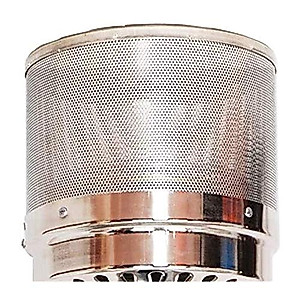 ZLH Heater Burner Burning Net Cover, Patio Heater Stove Stainless Steel Safety Heating Net Fittings, Diameter 27.5cm