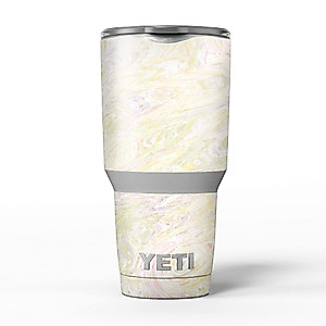 Design Skinz Slate Marble Surface V20 - Skin Decal Vinyl Wrap Kit Compatible with The Yeti Rambler Cooler Tumbler Cups