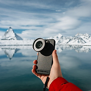 FREEWELL Sherpa Series Case for iPhone 15 Pro Max Magnetic Filter Mount & F Series Lens Slot (NOT Compatible with 17MM Lenses) Black