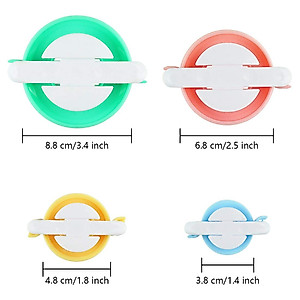 4 Sizes Pom-pom Maker Fluff Ball Maker for DIY Wool Yarn Crochet Knitting