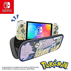 Nintendo Switch Cargo Pouch Compact (Pikachu, Gengar, & Mimikyu) - Split Pad Compact Compatible Travel Case - Officially Licensed by Nintendo & Pokémon