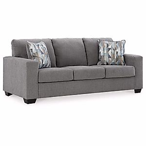 Signature Design by Ashley Deltona Casual Sofa for Living Room, Gray