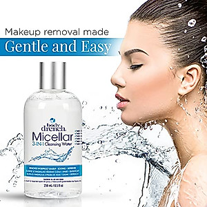 Body Drench Micellar 3-In-1 Cleansing Water – Removes Waterproof Makeup, 8.5 fl oz