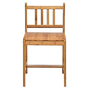 UNICOO - Bamboo Height Adjustable Kids Desk and Chair Set, Children Desk, Study Table and Chair Set (Nature -01)