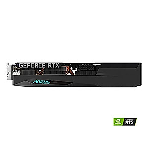 GIGABYTE AORUS GeForce RTX 3060 Ti Elite 8G (REV2.0) Graphics Card, 3X WINDFORCE Fans, LHR, 8GB 256-bit GDDR6, GV-N306TAORUS E-8GD REV2.0 Video Card