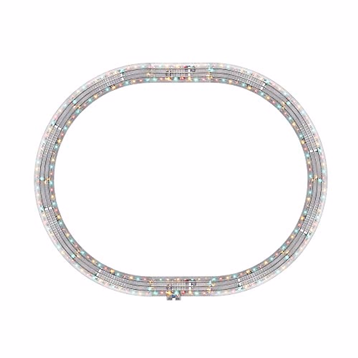 Lionel Lighted FasTrack Electric O Gauge, Illuminated 40"x50" Oval Track Pack