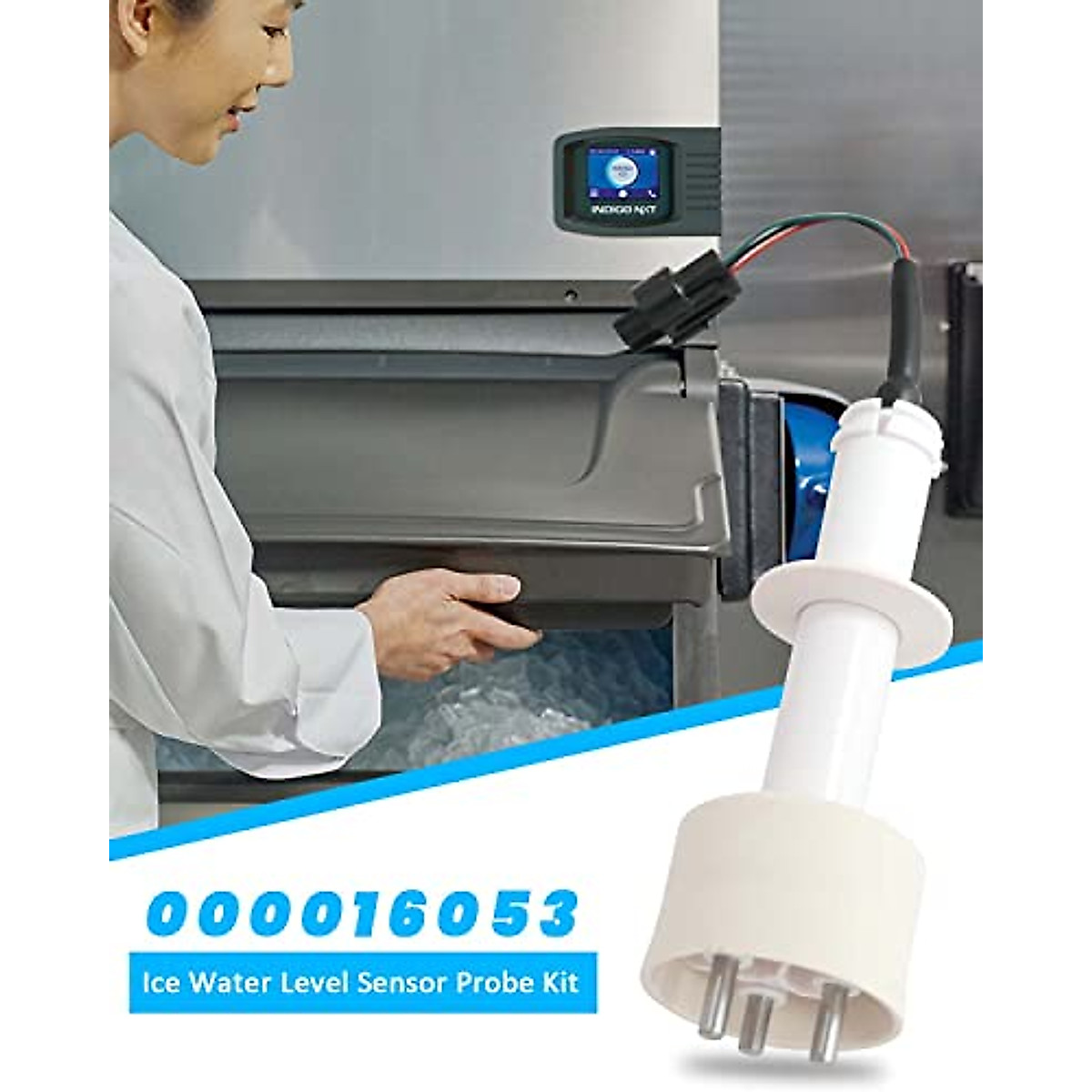 000016053 Ice Water Level Probe Kit with Harness Compatible with Manitowoc Ice Machines