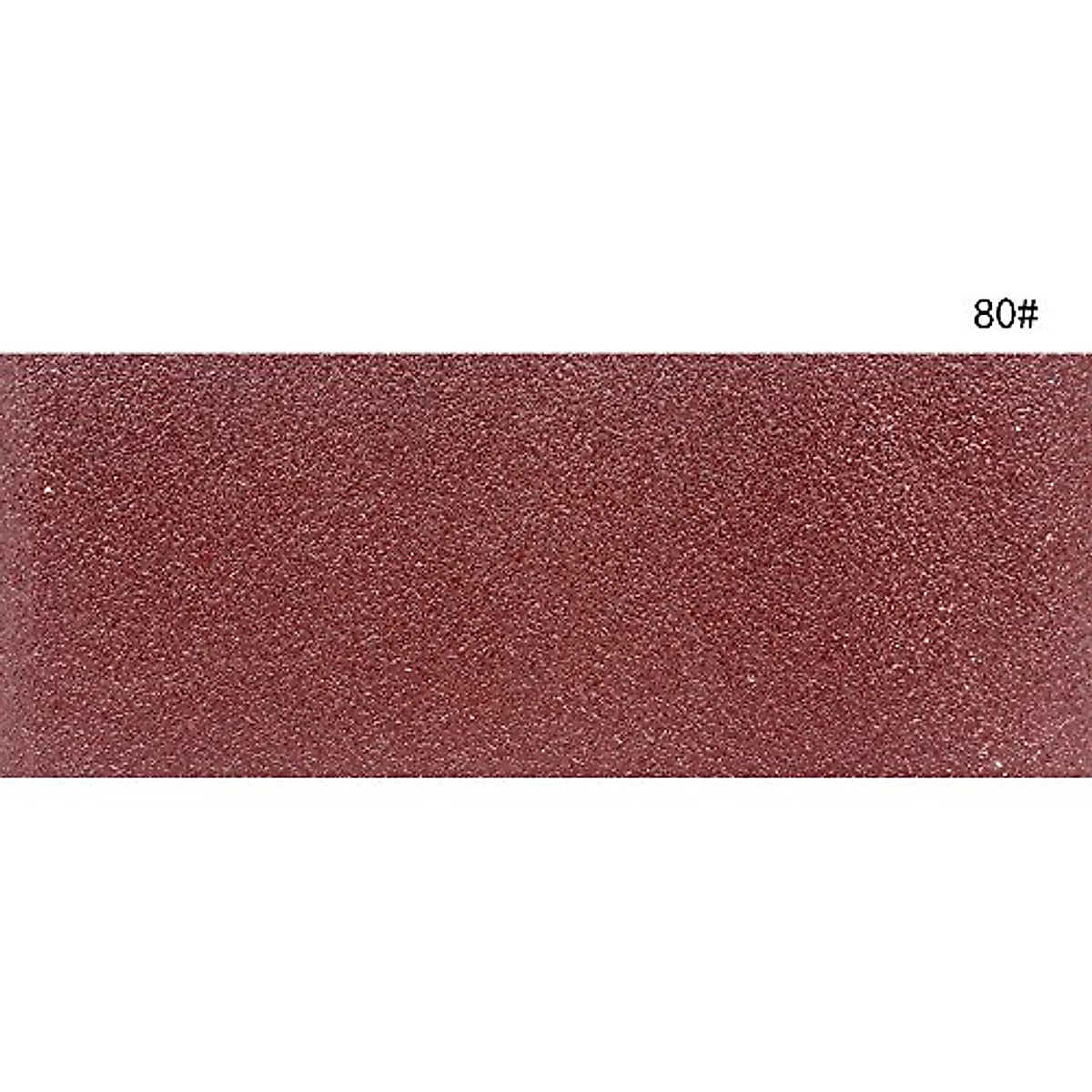 Coceca 3x21 Inches Sanding Belts (75x533mm), 12pcs 80 Grits Aluminum Oxide Sanding Belt for Belt Sander