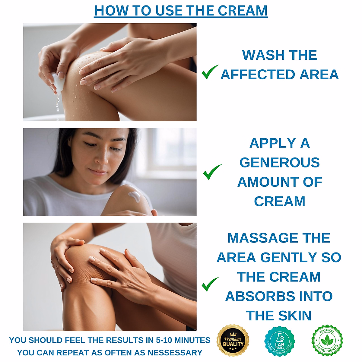 Medical Miracles Hemp Relief Cream - Ideal for Arthritis, Neuropathy, Muscles, Joints, Neck, Back, Elbows, Hands, Feet, and Knees - Proudly Made in USA (3000mg)