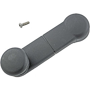 Dorman 767MX Window Crank Handle Compatible with Select Ford / Lincoln / Mazda Models, Black, 1 Count (Pack of 1)