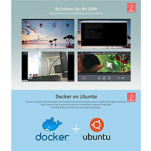 NanoPi NEO4 Open Source 64-bit 2.0GHz Rockchip RK3399 Single Board Computer onboard 1GB DDR3-1866 RAM for AI Depth Calculation/Game Console Run FriendlyWrt and Ubuntu Core