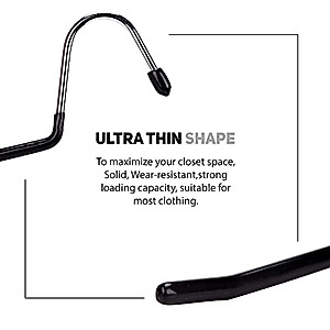 BuyDBest -Stainless Steel Hanger Set of 9, Heavy Duty Hanger, Hanger for Bedspreads, tablecloths, linens, Large Towels, Cloth Hanger, Blanket Hanger