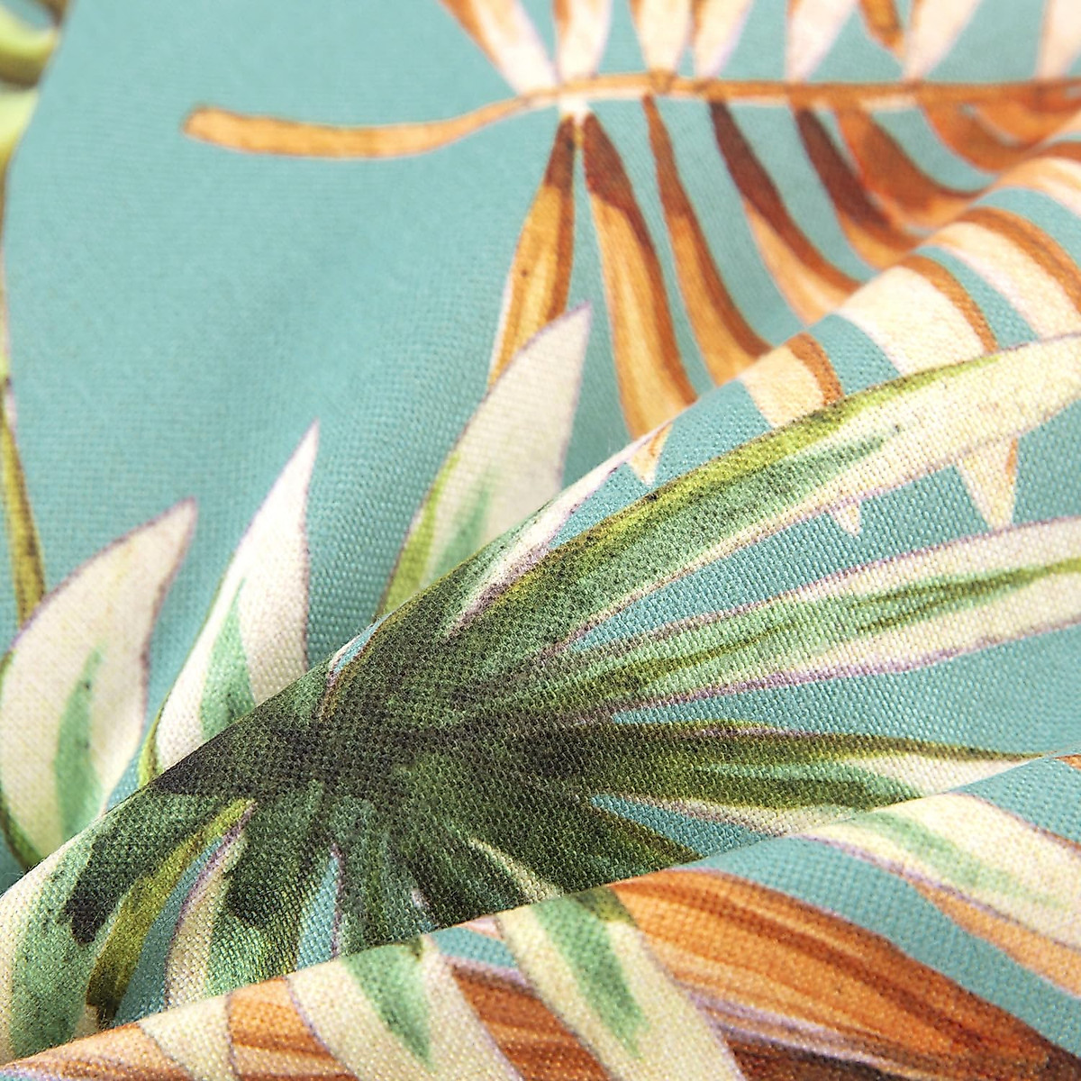 Makimoo Set of 4 Outdoor Dining Chair Cushions, Comfort Patio Seating Cushions, 44 x21x4.5 inch, Single Welt and Zipper, Verdant Leaf Canopy