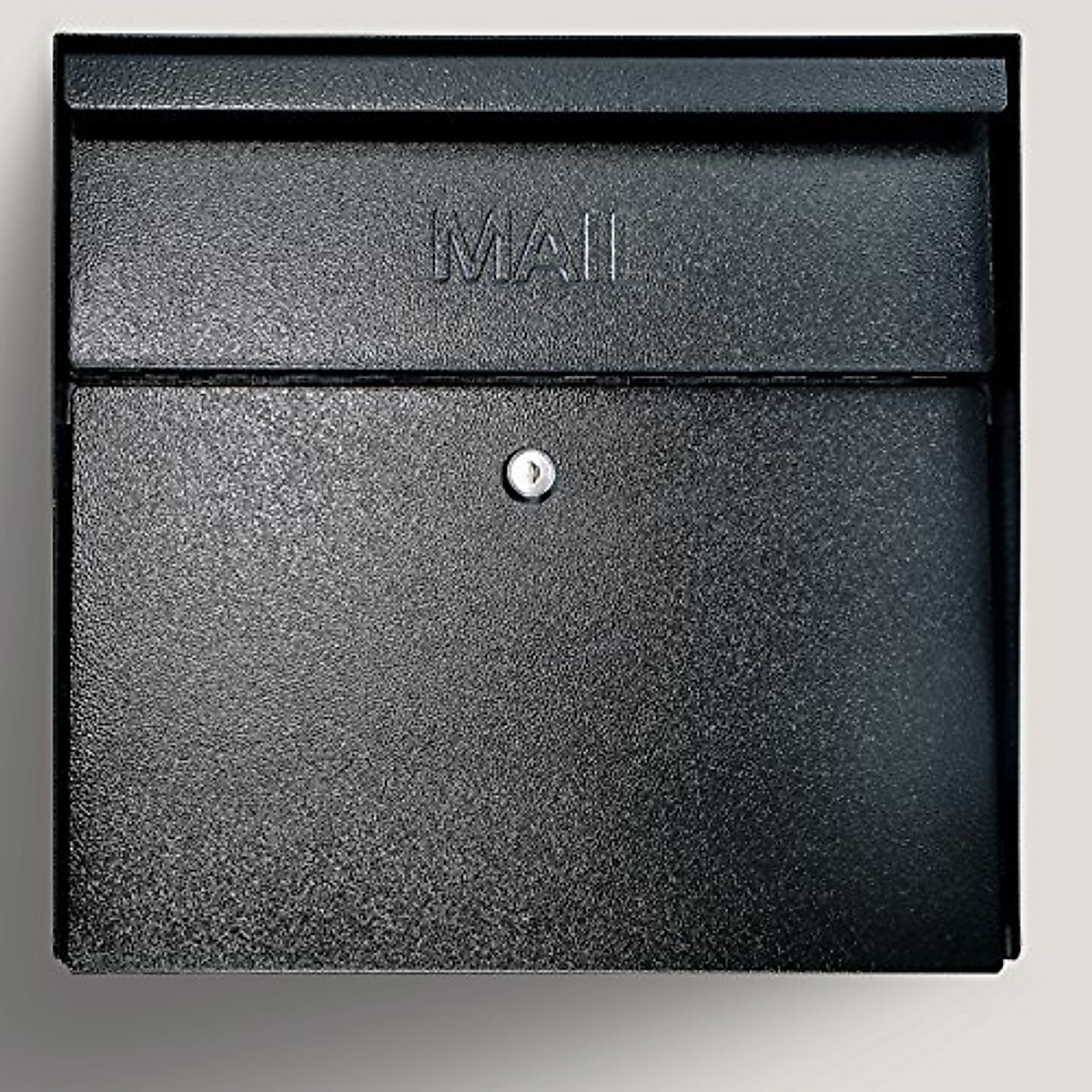 Mail Boss 7162 Metro, Black High Capacity Wall Mounted Locking Security Mailbox,Medium