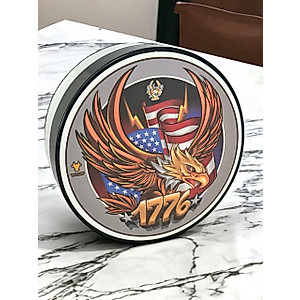 1776 Shaving Soap. Donkey Milk, Water Buffalo Milk, Whey Proteins, Tallow, Hops Extract. Osmanthus, Benzoin, Labdanum, Grapefruit, Artemisia, Tarragon, Patchouli, Musk, Tonka Bean, Cedarwood