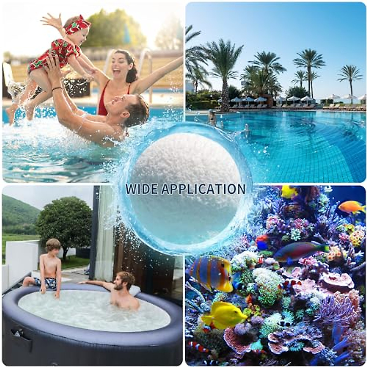 Naisidas Scum Eliminating Balls, Scum Balls for Hot Tub and Pool Maintenance, Efficient Oil Absorbing Sponge Ball, Reusable Swimming Pool Filter Sponge Ball(8PCS)