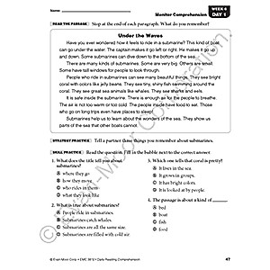 Evan-Moor Daily Reading Comprehension, Grade 2, Teacher's Edition, Print (9781629384757)