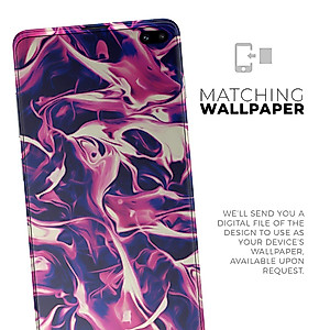 DesignSkinz Blurred Abstract Flow V22 Protective Vinyl Decal Wrap Skin Cover Compatible with The Samsung Galaxy S20 (Screen Trim & Back Glass Skin)