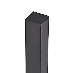 VECELO Queen Size Platform Bed Frame with Wood Headboard/Premium Steel Slats Support/No Box Spring Needed,Brown(Crown)