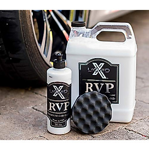 Liquid X R.V.P. - Premium Tire Dressing for Any Rubber, Vinyl & Plastic - Leaves a Non Greasy, Satin Finish - Dress All & Add UV Protection (16 oz)