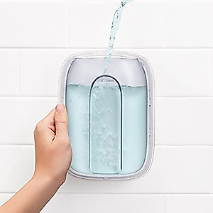 OXO Good Grips Suction Fogless Mirror 3" L x 7.2" W x 13.2" H