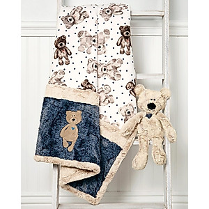 Shannon Fabrics Cuddle Buddies KIMBERBEAR, Assorted