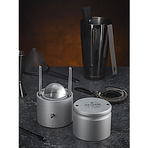 ICE BALL PRESS For Perfect Cocktails. creating crystal-clear BALLS 55mm. your home bar., Silver