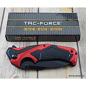 8.5 Inch Open Folding Pocket Knife With Clip Outdoor Survival Hunting Knife for Camping by Survival Steel