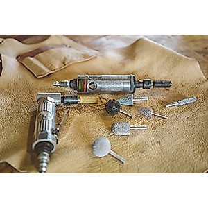 Kutzall Extreme Sphere Rotary Burr 1⁄4" Shaft, Very Coarse - Woodworking Attachment for Bosch, DeWalt, Milwaukee, Makita Tools. Abrasive Tungsten Carbide, 1" (25.4mm) Head Diameter, SX-1C