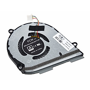 Replacement CPU Cooling Fan for HP Envy X360 15-DS 15-DR 15M-DR 15M-DS, HP 15m-dr1011dx 15m-dr1012dx 15m-ds0011dx 15m-ds0012dx Series Laptop TPN-W142 TPN-W143 Series Lapop P/N: L53541-001