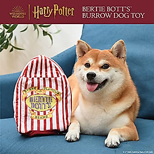 Harry Potter 10 Inch Bertie Botts Jelly Bean Burrow Pet Toy | Dog Toy Bertie Botts Jelly Beans | Bertie Botts Dog Toy with Jelly Beans 10 Inch | Plush Dog Toy