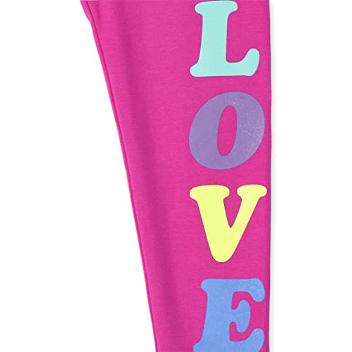 The Children's Place baby girls The Children's Place and Toddler Long Sleeve Top Knit Sets Leggings, Neon Fairy Purple, 3T US