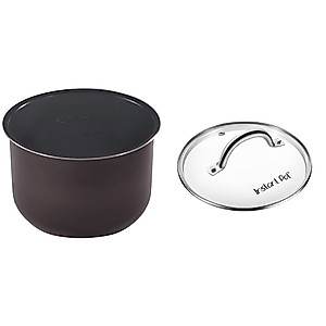 Genuine Instant Pot Ceramic Non-Stick Interior Coated Inner Cooking Pot - 6 Quart