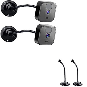 Mippko 2 Pack Camera Flexible Wall Mount Holder for Blink XT/Blink XT2 / Blink Mini/All New Blink Outdoor,Adjustment Flexible 8 inch Long Gooseneck Arm with Metal Base