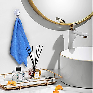 AccEncyc 24Pcs Suction Cup Clips for Windows 2" Suction Clips Clear Suction Cup Clamp Holder Suction Cup with Spring Clamps Sucker clamp Clip Window Swivel Clip with Suction Cup