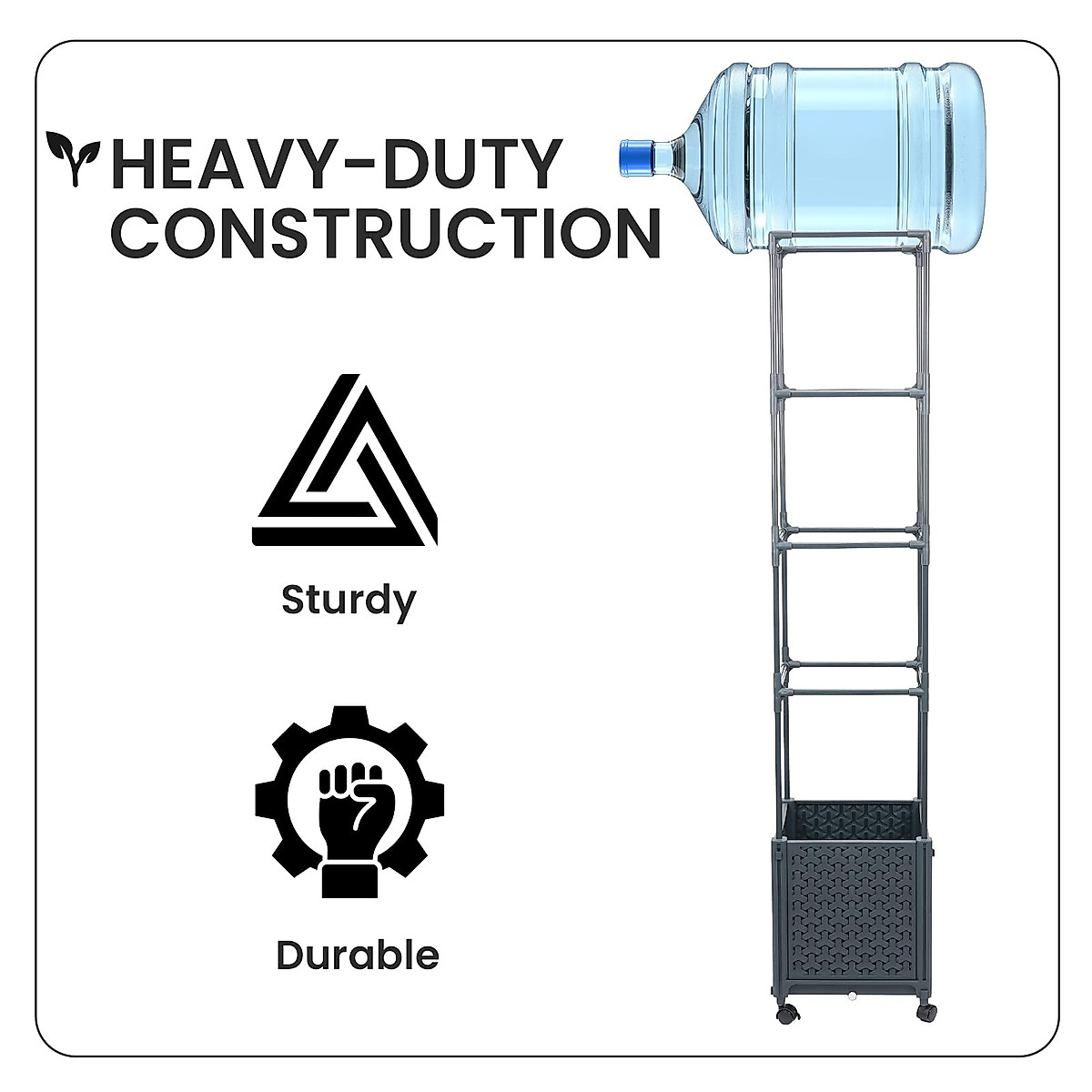 DXront Raised Garden Bed with Tomato Cage 56.7” Self Watering Tomato Planter Boxes with Trellis Wheels for Outdoor Climbing Flowers Vegetable Vine Vegetables