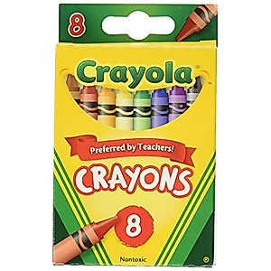 Crayola Crayons,8 Count (3 Pack), Pack of 3, 3 Piece