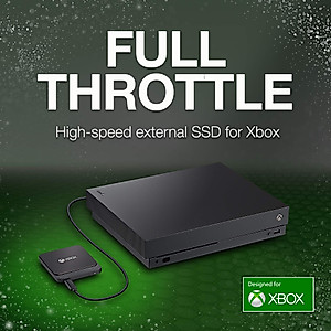 Seagate STHB500401 Game Drive for Xbox 500GB SSD External Solid State Drive, Portable USB 3.0 – Designed for Xbox One, 2 Month Xbox Game Pass Membership, 1 Year Rescue Service