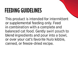 Nulo Freestyle Cat & Kitten Wet Cat Food Broth, Premium All Natural Grain-Free Cat Food Topper with No Added Minerals or Preservatives and High Animal-Based Protein