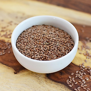 Anthony's Organic Brown Whole Flaxseed, 2 lb, Batch Tested and Gluten Free, Raw, Non GMO, Sproutable, Keto Friendly